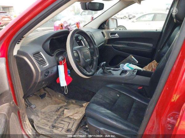 Red Dodge Durango 2018 in Siauliai, with an engine capacity of 3.60 L and mileage of 189 thousand km for 6700 €, photo 5 on AUTOMOTO.COM.LV