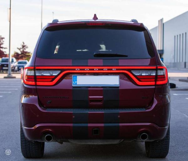 Sarkans Dodge Durango 2018 Šauļi, ar dzinēja tilpumu 3.60 L un nobraukumu 156 tūkst. km par 19100 €, foto 8 vietnē AUTOMOTO.COM.LV