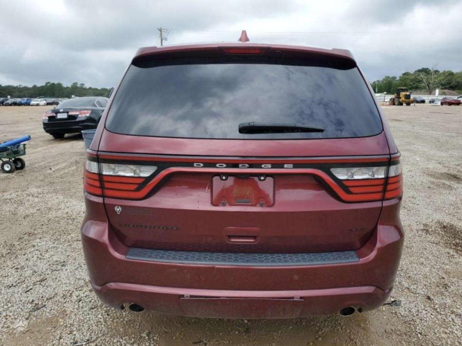 Red Dodge Durango 2020 in Vilnius, with an engine capacity of 3.60 L and mileage of 268 thousand km for 7800 €, photo 5 on AUTOMOTO.COM.LV