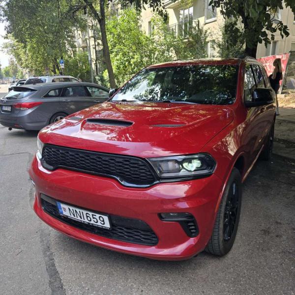 Sarkans Dodge Durango 2020 Viļņa, ar dzinēja tilpumu 3.60 L un nobraukumu 145 tūkst. km par 20900 €, foto 6 vietnē AUTOMOTO.COM.LV