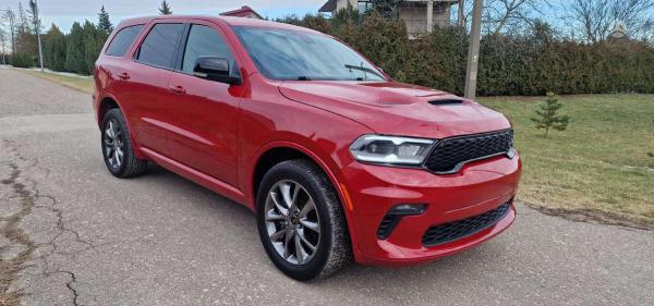 Sarkans Dodge Durango 2021 Kauņa, ar dzinēja tilpumu 3.60 L un nobraukumu 80 tūkst. km par 26700 €, foto 3 vietnē AUTOMOTO.COM.LV