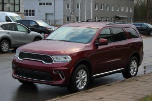 Sarkans Dodge Durango 2021 Viļņa, ar dzinēja tilpumu 3.60 L un nobraukumu 138 tūkst. km par 16950 €, foto  vietnē AUTOMOTO.COM.LV