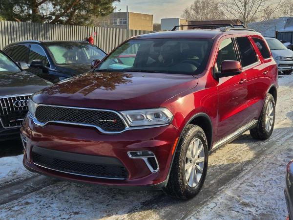 Sarkans Dodge Durango 2021 Viļņa, ar dzinēja tilpumu 3.60 L un nobraukumu 138 tūkst. km par 16550 €, foto 1 vietnē AUTOMOTO.COM.LV