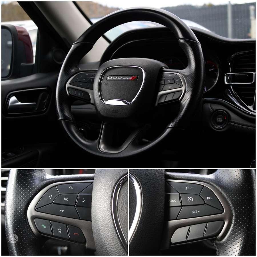 Sarkans Dodge Durango 2021 Viļņa, ar dzinēja tilpumu 3.60 L un nobraukumu 138 tūkst. km par 15700 €, foto 15 vietnē AUTOMOTO.COM.LV