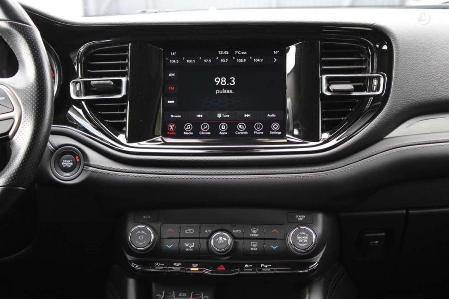 Sarkans Dodge Durango 2021 Viļņa, ar dzinēja tilpumu 3.60 L un nobraukumu 138 tūkst. km par 15700 €, foto 16 vietnē AUTOMOTO.COM.LV