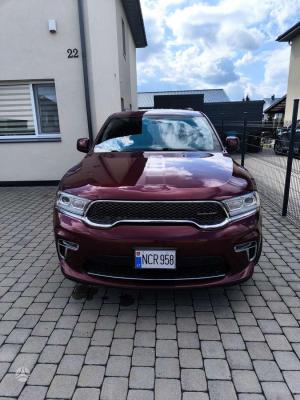 Sarkans Dodge Durango 2021 Kauņa, ar dzinēja tilpumu 3.60 L un nobraukumu 230 tūkst. km par 18500 €, foto 5 vietnē AUTOMOTO.COM.LV