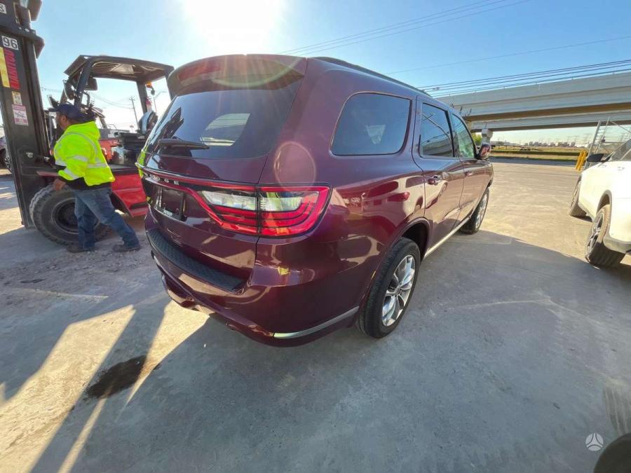 Sarkans Dodge Durango 2022 Ukmergė, ar dzinēja tilpumu 3.60 L un nobraukumu 73 tūkst. km par 16499 €, foto 5 vietnē AUTOMOTO.COM.LV