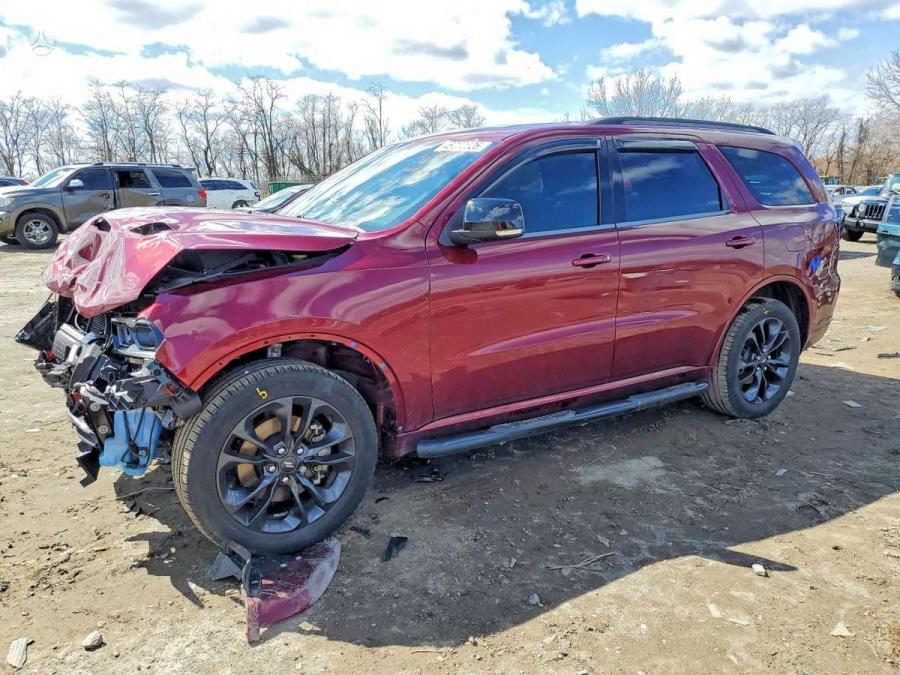 Sarkans Dodge Durango 2023 Ukmergė, ar dzinēja tilpumu 3.60 L un nobraukumu 38 tūkst. km par 15490 €, foto 6 vietnē AUTOMOTO.COM.LV