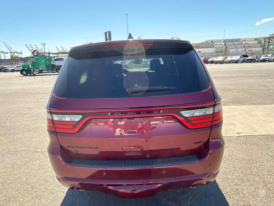 Sarkans Dodge Durango 2023 Ukmergė, ar dzinēja tilpumu 3.60 L un nobraukumu 38 tūkst. km par 15490 €, foto 26 vietnē AUTOMOTO.COM.LV