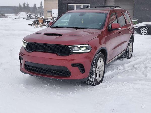 Red Dodge Durango 2015 in Kaunas, with an engine capacity of 3.60 L and mileage of 211 thousand km for 11800 €, photo 2 on AUTOMOTO.COM.LV