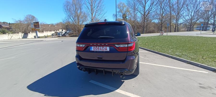 Violet Dodge Durango 2014 in Vilnius, with an engine capacity of 3.60 L and mileage of 225 thousand km for 12500 €, photo 6 on AUTOMOTO.COM.LV