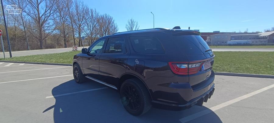 Violet Dodge Durango 2014 in Vilnius, with an engine capacity of 3.60 L and mileage of 225 thousand km for 12500 €, photo 7 on AUTOMOTO.COM.LV