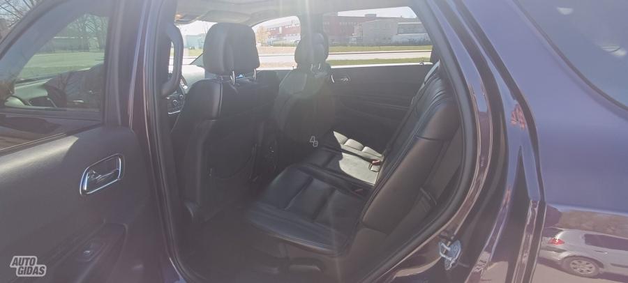 Violet Dodge Durango 2014 in Vilnius, with an engine capacity of 3.60 L and mileage of 225 thousand km for 12500 €, photo 8 on AUTOMOTO.COM.LV