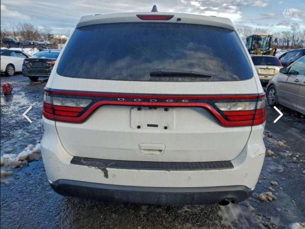 White Dodge Durango 2014 in Siauliai, with an engine capacity of 3.60 L and mileage of 141 thousand km for 6300 €, photo 6 on AUTOMOTO.COM.LV