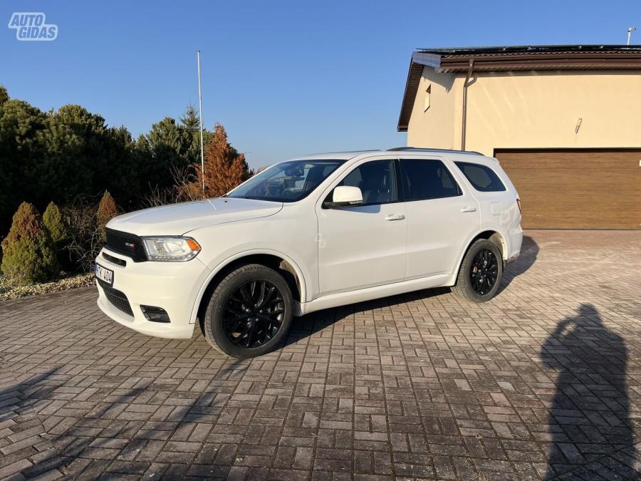 Balts Dodge Durango 2014 Šauļi, ar dzinēja tilpumu 3.60 L un nobraukumu 110 tūkst. km par 12000 €, foto 1 vietnē AUTOMOTO.COM.LV