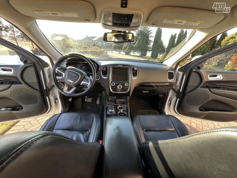 Balts Dodge Durango 2014 Šauļi, ar dzinēja tilpumu 3.60 L un nobraukumu 110 tūkst. km par 12000 €, foto 6 vietnē AUTOMOTO.COM.LV