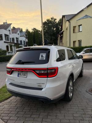 White Dodge Durango 2014 in Kaunas, with an engine capacity of 3.60 L and mileage of 285 thousand km for 9850 €, photo 5 on AUTOMOTO.COM.LV