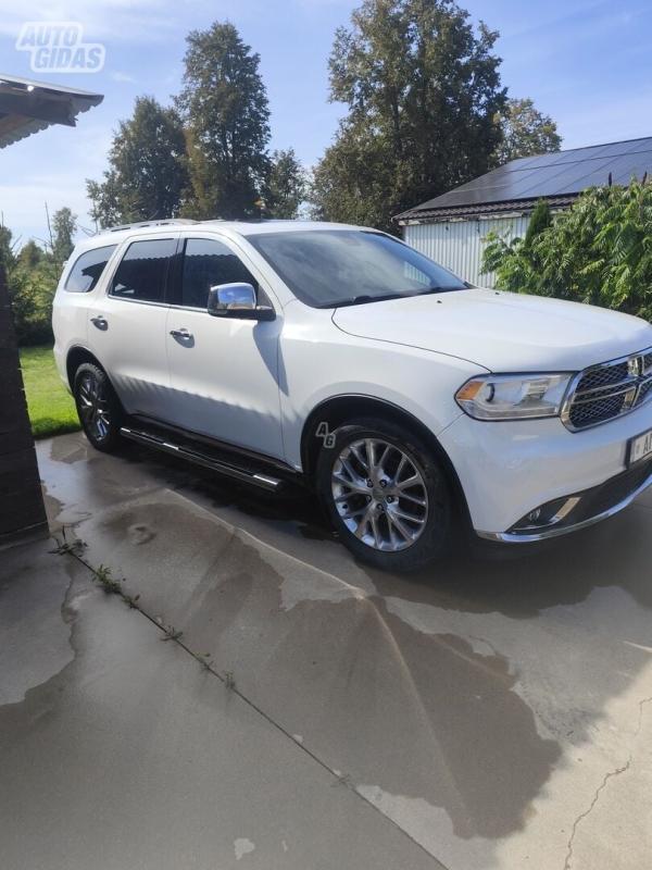 Dodge Durango 2014 Viļņa vietnē Balts Dodge Durango 2014 Viļņa, ar dzinēja tilpumu 3.60 L un nobraukumu 287 tūkst. km par 13000 €, foto 7 vietnē AUTOMOTO.COM.LV
