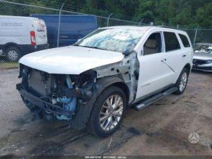White Dodge Durango 2014 in Klaipeda, with an engine capacity of 3.60 L and mileage of 341 thousand km for 6300 €, photo 3 on AUTOMOTO.COM.LV