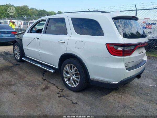 Balts Dodge Durango 2014 Klaipėda, ar dzinēja tilpumu 3.60 L un nobraukumu 341 tūkst. km par 6300 €, foto 4 vietnē AUTOMOTO.COM.LV