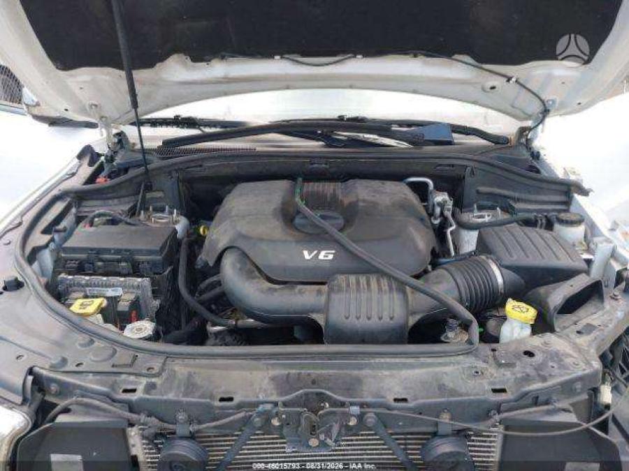 White Dodge Durango 2014 in Klaipeda, with an engine capacity of 3.60 L and mileage of 341 thousand km for 6300 €, photo 10 on AUTOMOTO.COM.LV