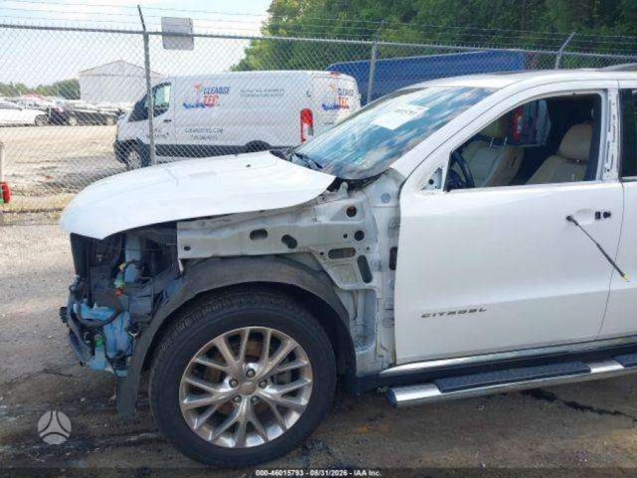 White Dodge Durango 2014 in Klaipeda, with an engine capacity of 3.60 L and mileage of 341 thousand km for 6300 €, photo 12 on AUTOMOTO.COM.LV