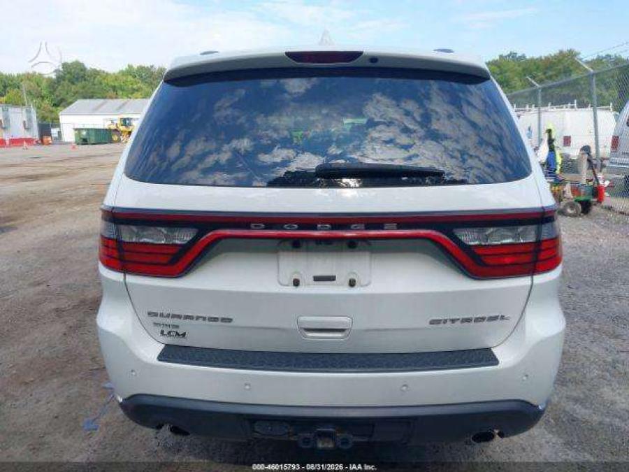 White Dodge Durango 2014 in Klaipeda, with an engine capacity of 3.60 L and mileage of 341 thousand km for 6300 €, photo 16 on AUTOMOTO.COM.LV