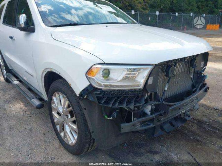 White Dodge Durango 2014 in Klaipeda, with an engine capacity of 3.60 L and mileage of 341 thousand km for 6300 €, photo 19 on AUTOMOTO.COM.LV