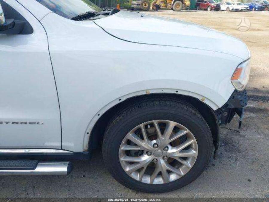 White Dodge Durango 2014 in Klaipeda, with an engine capacity of 3.60 L and mileage of 341 thousand km for 6300 €, photo 20 on AUTOMOTO.COM.LV