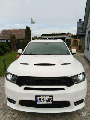 White Dodge Durango 2014 in Joniskis, with an engine capacity of 5.70 L and mileage of 192 thousand km for 14850 €, photo  on AUTOMOTO.COM.LV