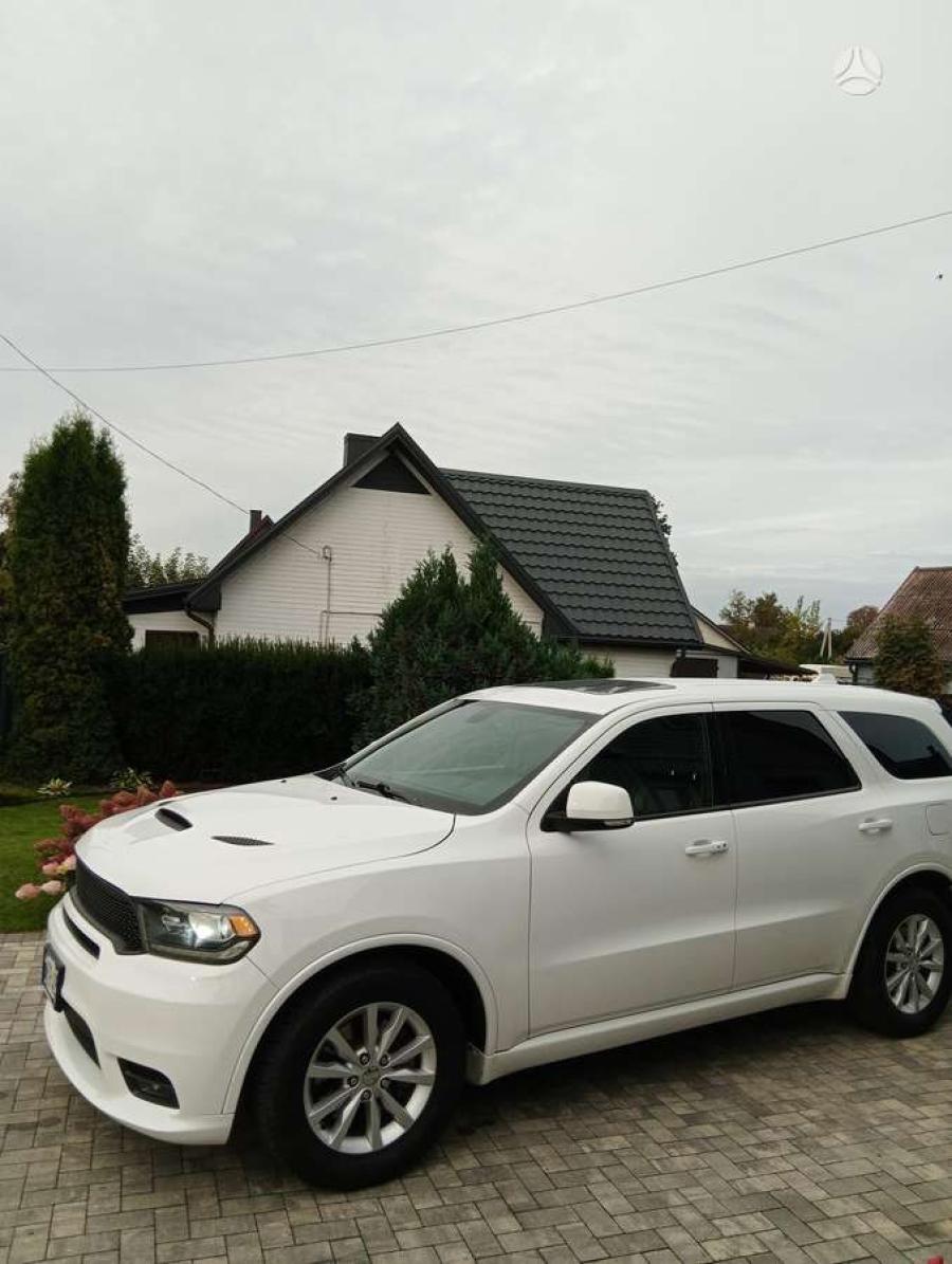 White Dodge Durango 2014 in Joniskis, with an engine capacity of 5.70 L and mileage of 192 thousand km for 14850 €, photo 3 on AUTOMOTO.COM.LV