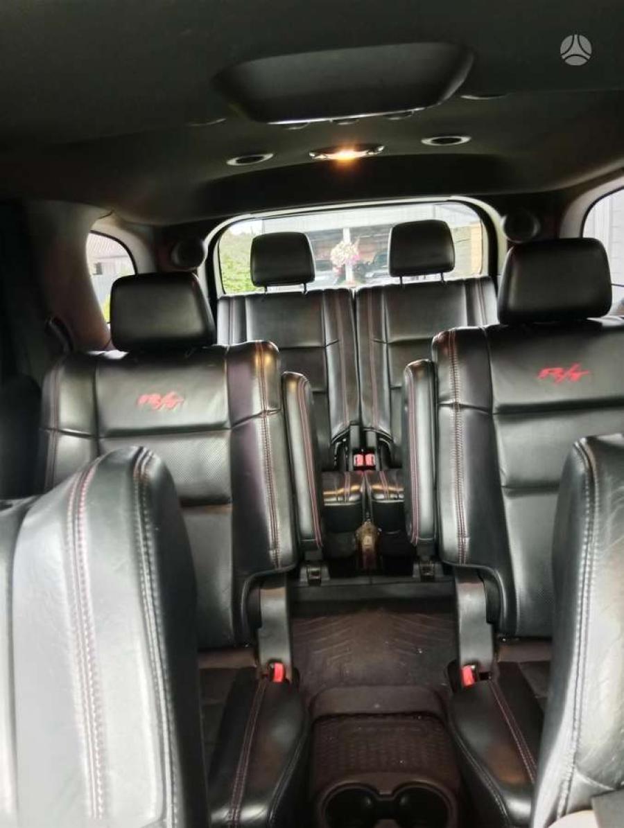 White Dodge Durango 2014 in Joniskis, with an engine capacity of 5.70 L and mileage of 192 thousand km for 14850 €, photo 8 on AUTOMOTO.COM.LV