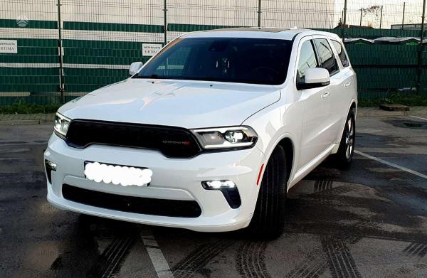 White Dodge Durango 2015 in Klaipeda, with an engine capacity of 5.65 L and mileage of 267 thousand km for 14999 €, photo 2 on AUTOMOTO.COM.LV