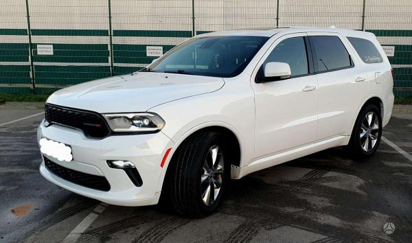 White Dodge Durango 2015 in Klaipeda, with an engine capacity of 5.65 L and mileage of 267 thousand km for 14999 €, photo 3 on AUTOMOTO.COM.LV