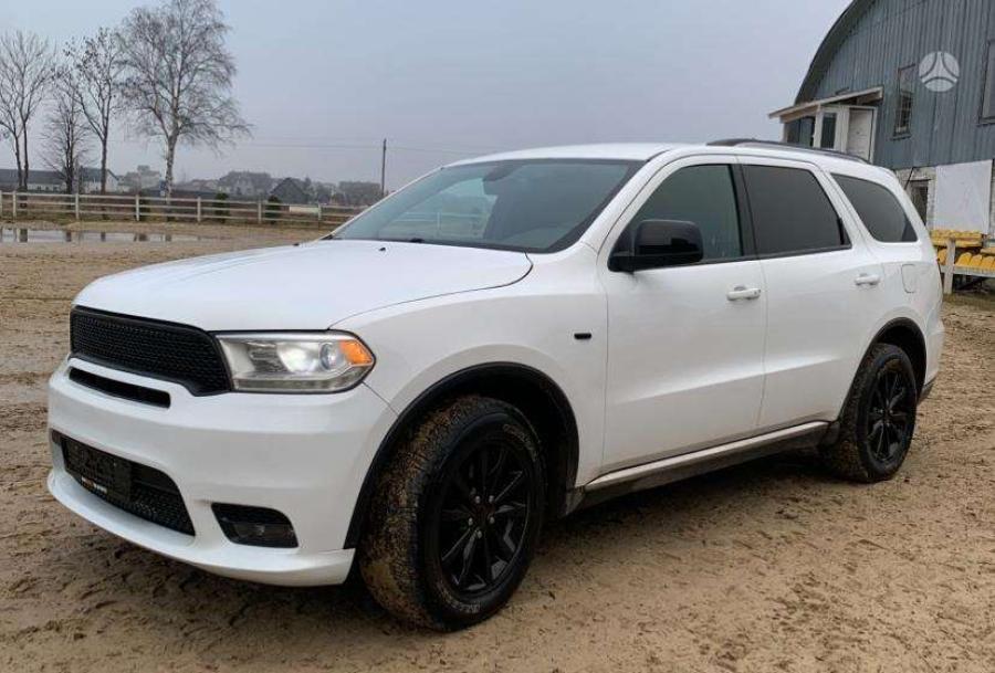 Balts Dodge Durango 2015 Klaipėda, ar dzinēja tilpumu 3.60 L un nobraukumu 256 tūkst. km par 11500 €, foto 2 vietnē AUTOMOTO.COM.LV