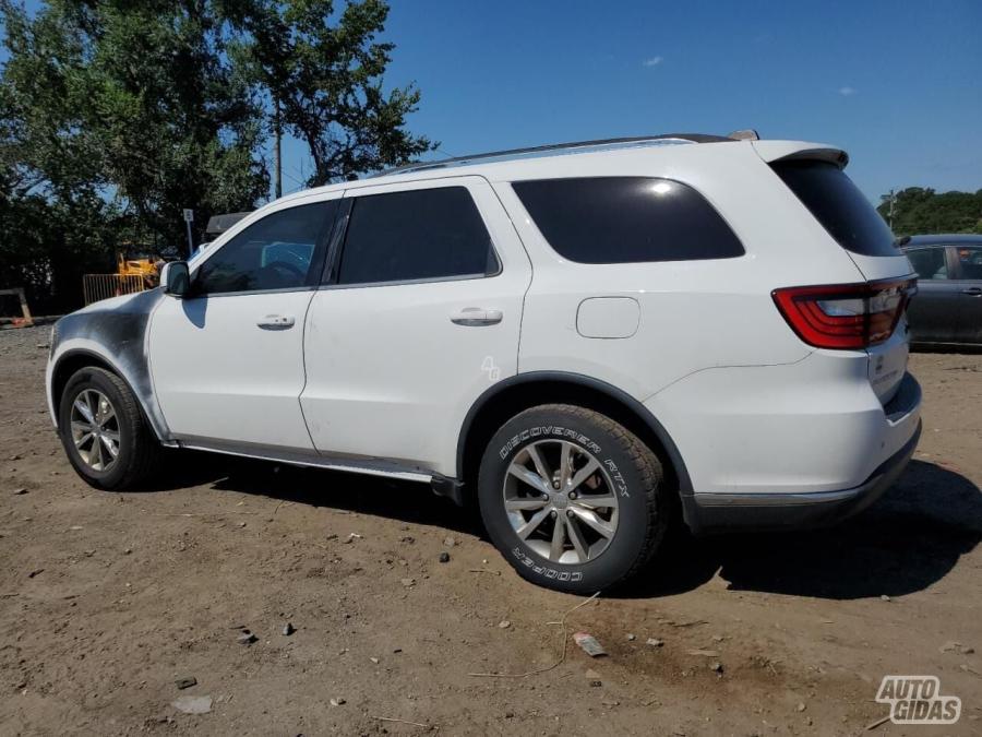 White Dodge Durango 2015 in Klaipeda, with an engine capacity of 3.60 L and mileage of 262 thousand km for 7300 €, photo 2 on AUTOMOTO.COM.LV