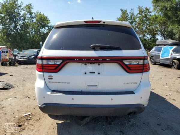 Balts Dodge Durango 2015 Klaipėda, ar dzinēja tilpumu 3.60 L un nobraukumu 262 tūkst. km par 7300 €, foto 6 vietnē AUTOMOTO.COM.LV