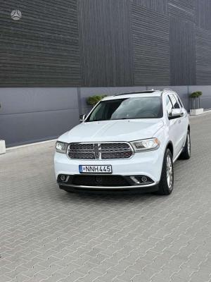 White Dodge Durango 2015 in Siauliai, with an engine capacity of 3.60 L and mileage of 221 thousand km for 13850 €, photo 4 on AUTOMOTO.COM.LV