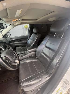 White Dodge Durango 2015 in Siauliai, with an engine capacity of 3.60 L and mileage of 221 thousand km for 13850 €, photo 11 on AUTOMOTO.COM.LV