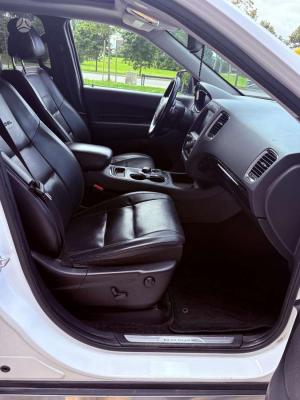 White Dodge Durango 2015 in Siauliai, with an engine capacity of 3.60 L and mileage of 221 thousand km for 13850 €, photo 21 on AUTOMOTO.COM.LV