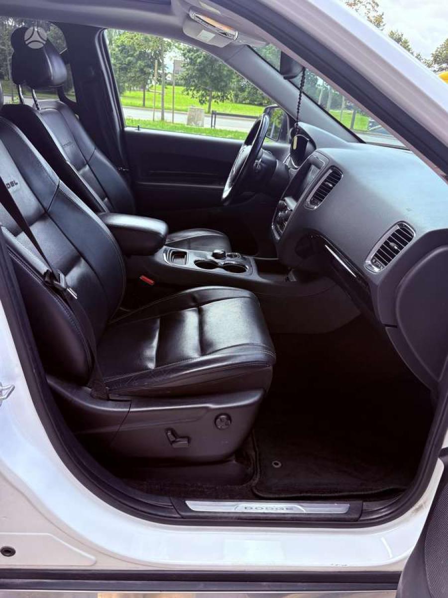 White Dodge Durango 2015 in Siauliai, with an engine capacity of 3.60 L and mileage of 221 thousand km for 13850 €, photo 21 on AUTOMOTO.COM.LV