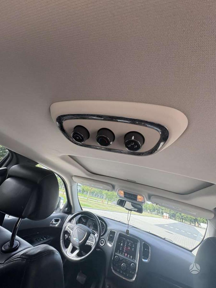 White Dodge Durango 2015 in Siauliai, with an engine capacity of 3.60 L and mileage of 221 thousand km for 13850 €, photo 25 on AUTOMOTO.COM.LV