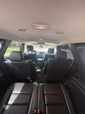 White Dodge Durango 2015 in Siauliai, with an engine capacity of 3.60 L and mileage of 221 thousand km for 13850 €, photo 26 on AUTOMOTO.COM.LV