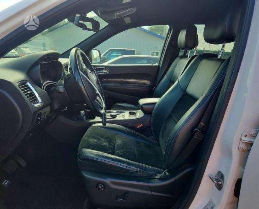 Balts Dodge Durango 2015 Šauļi, ar dzinēja tilpumu 3.60 L un nobraukumu 292 tūkst. km par 5400 €, foto 8 vietnē AUTOMOTO.COM.LV