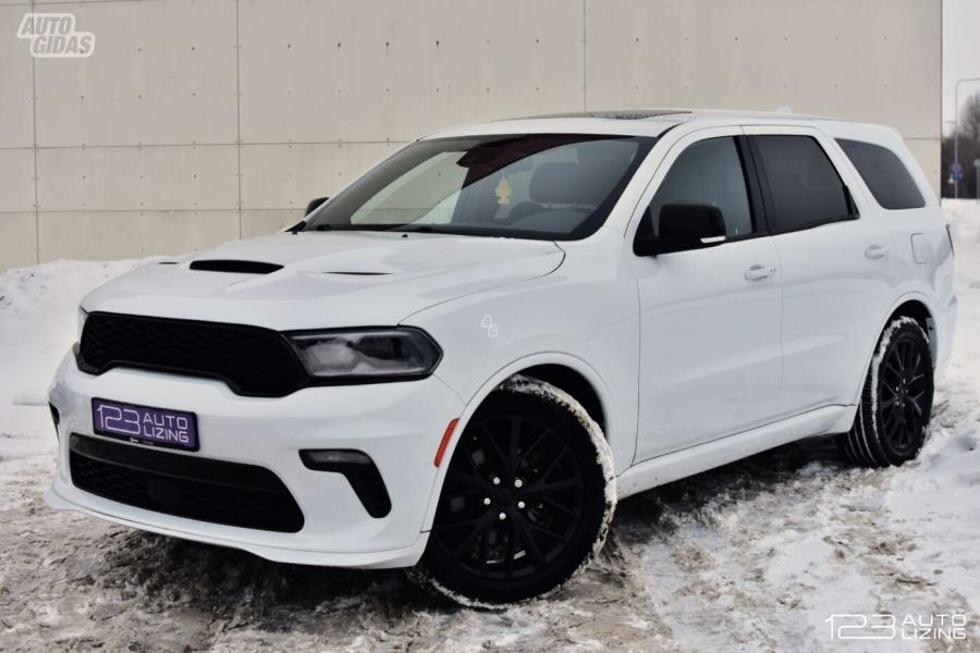 White Dodge Durango 2016 in Kretinga, with an engine capacity of 5.70 L and mileage of 199 thousand km for 19999 €, photo 1 on AUTOMOTO.COM.LV