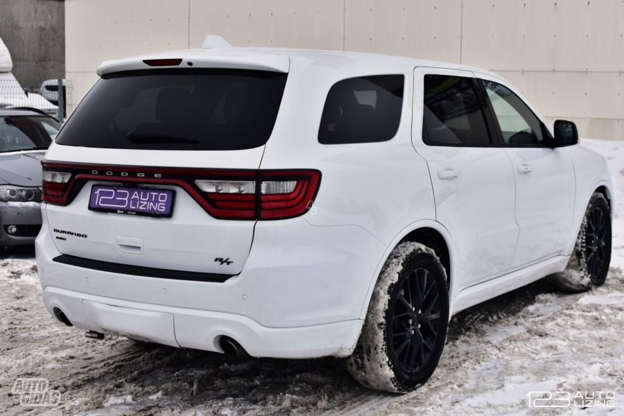 White Dodge Durango 2016 in Kretinga, with an engine capacity of 5.70 L and mileage of 199 thousand km for 19999 €, photo 8 on AUTOMOTO.COM.LV