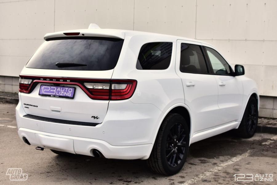 White Dodge Durango 2016 in Kretinga, with an engine capacity of 5.70 L and mileage of 199 thousand km for 19999 €, photo 10 on AUTOMOTO.COM.LV