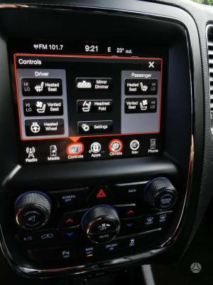 White Dodge Durango 2016 in Siauliai, with an engine capacity of 5.70 L and mileage of 187 thousand km for 16999 €, photo 11 on AUTOMOTO.COM.LV