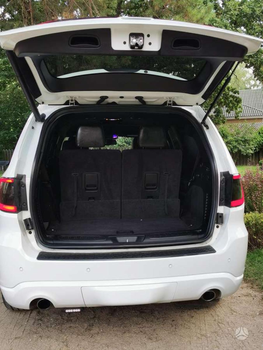 White Dodge Durango 2016 in Siauliai, with an engine capacity of 5.70 L and mileage of 187 thousand km for 16999 €, photo 24 on AUTOMOTO.COM.LV