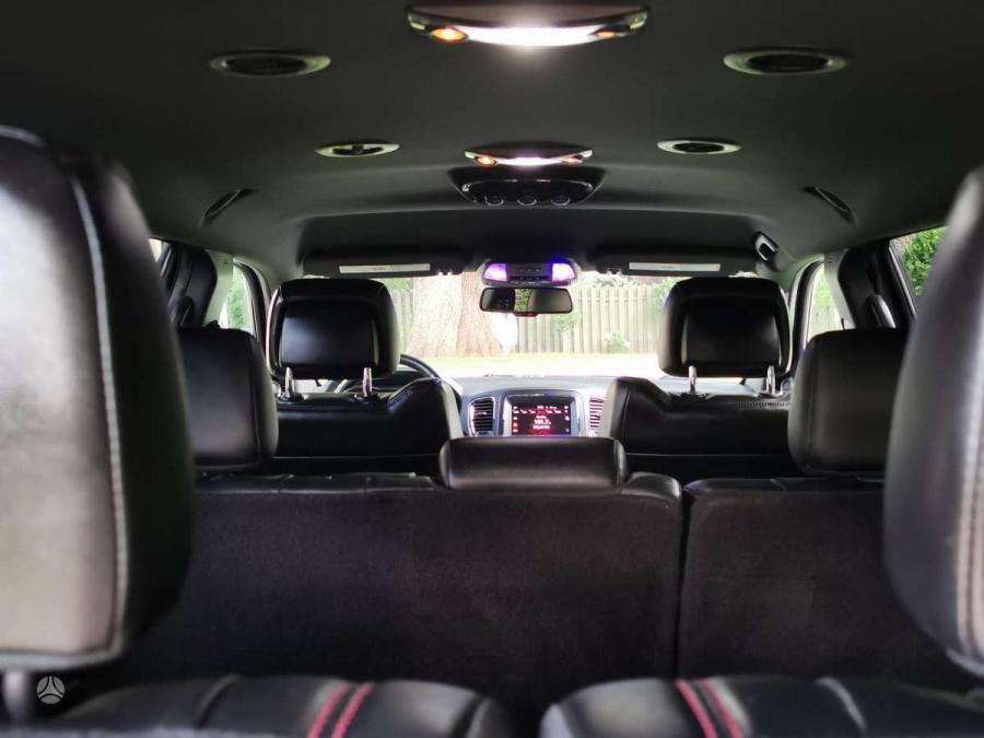 White Dodge Durango 2016 in Siauliai, with an engine capacity of 5.70 L and mileage of 187 thousand km for 16999 €, photo 25 on AUTOMOTO.COM.LV